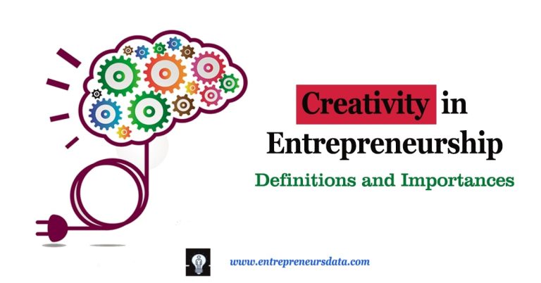 Importance of Creativity in Entrepreneurship and Definitions of ...